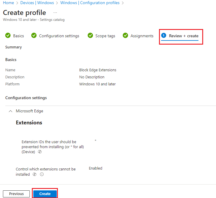 How to Use Intune to Block Edge Extensions